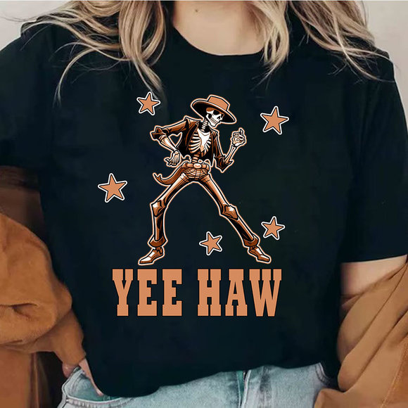 TeriH | Shirts | Jack Skellington Cowboy Yee Haw Dancing Vintage ...